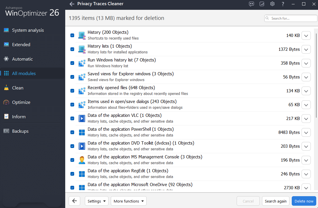 Ashampoo WinOptimizer 26 v češtině nyní se slevou 72 % | SW.CZ | SW.CZ